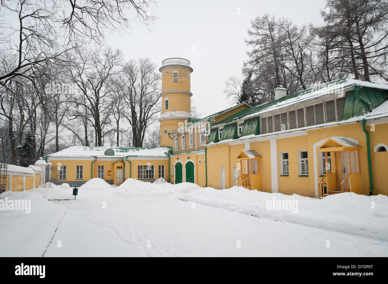 Gorki Leninskiye. Monument of Russian classicism Stock Photo - Alamy