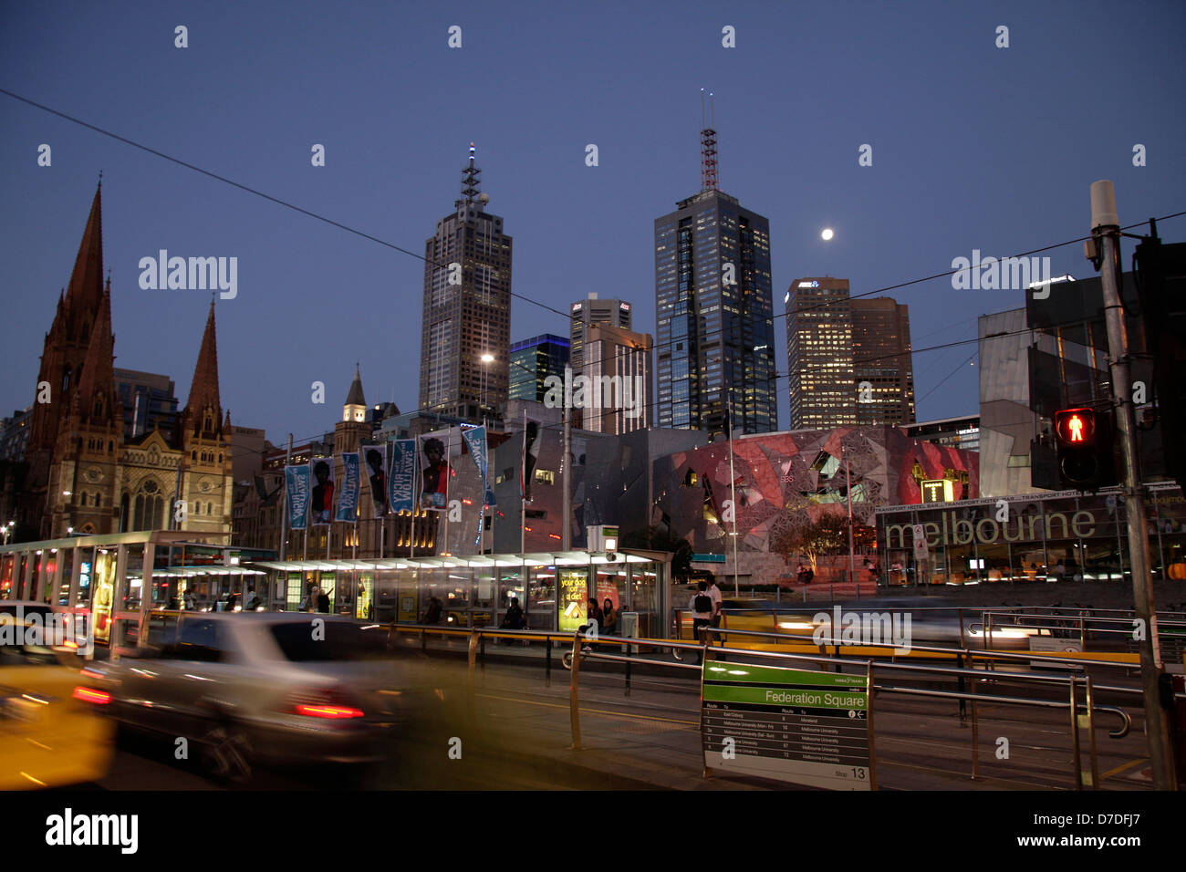 Melbourne traffic hi-res stock photography and images - Alamy