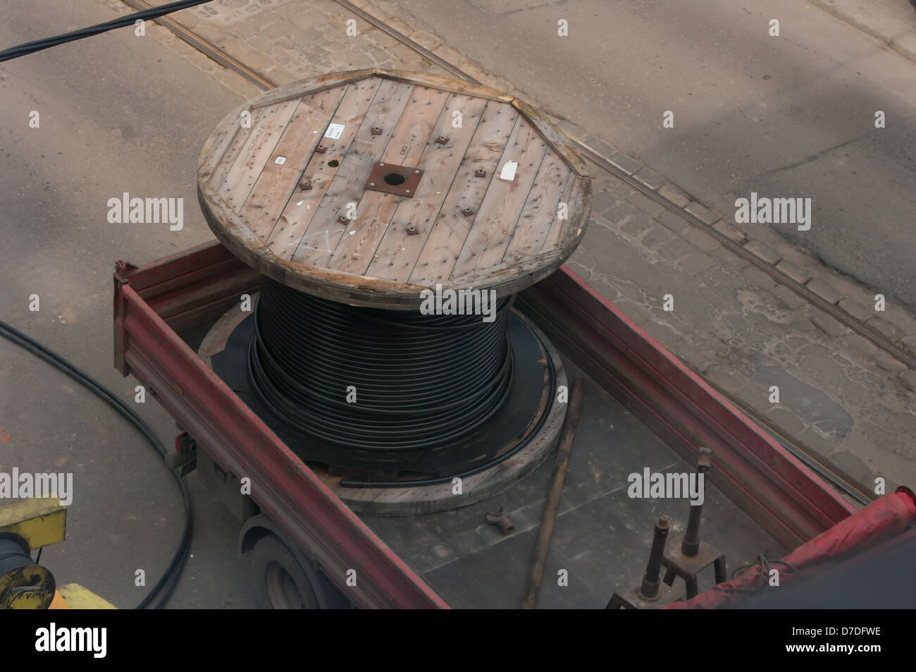 Truck cables hi-res stock photography and images - Alamy