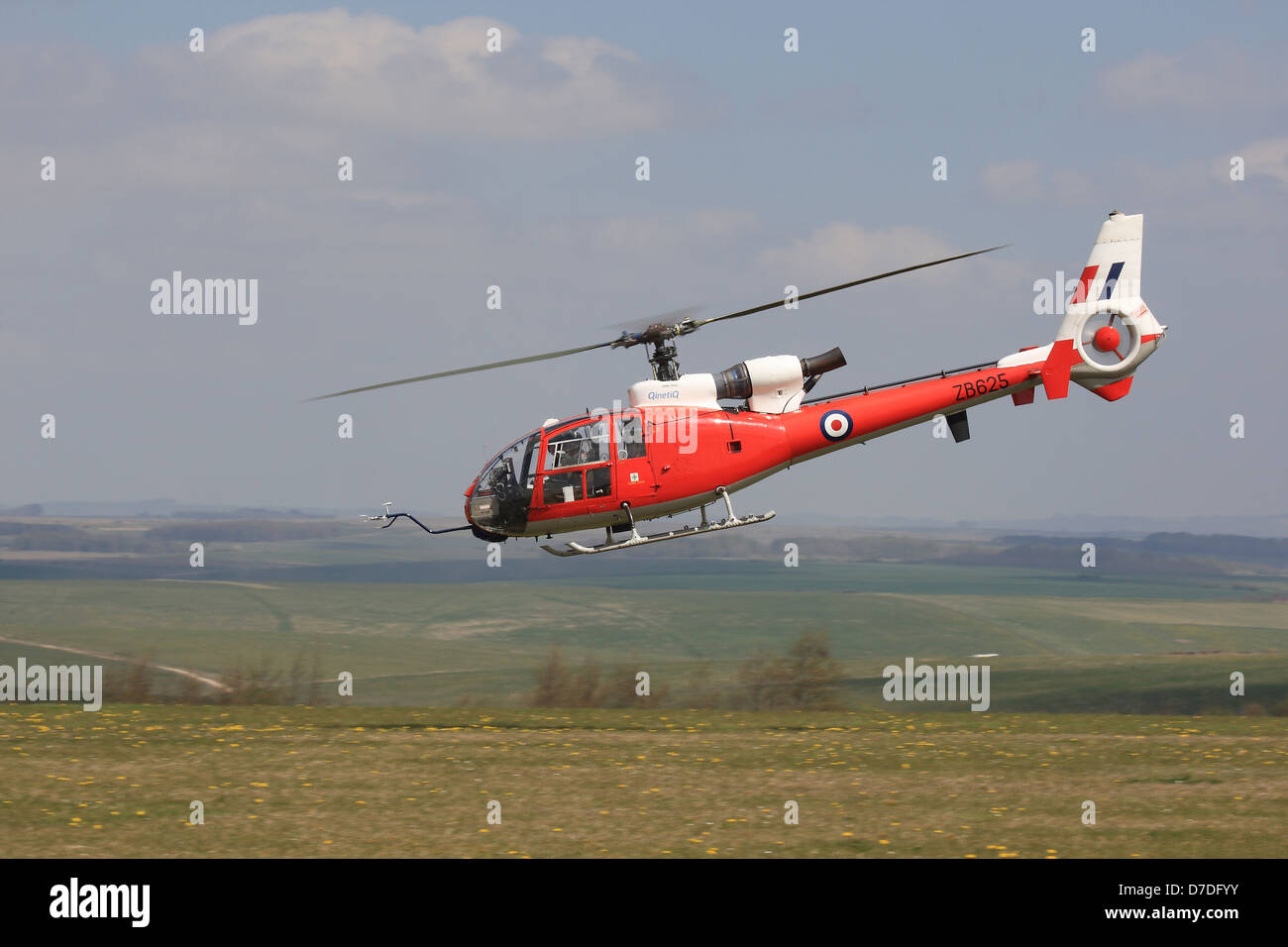 ZB625 Westland SA-341D Gazelle HT3 from the Empire Test Pilot School ...