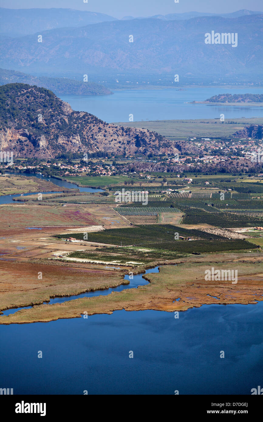 The delta of Dalyan river, Dalyan, Mugla, Turkey Stock Photo - Alamy