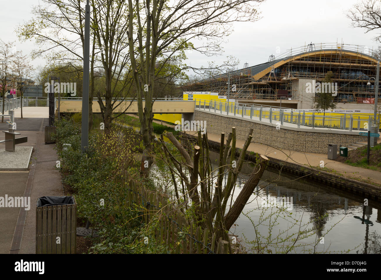 Bedser bridge in Woking Stock Photo - Alamy