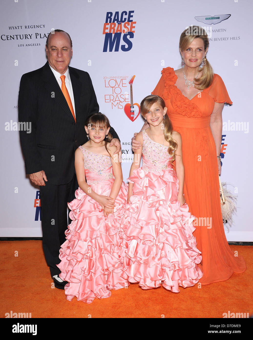 Century City, California, USA. 3rd May, 2013. Nancy Davis & Family ...