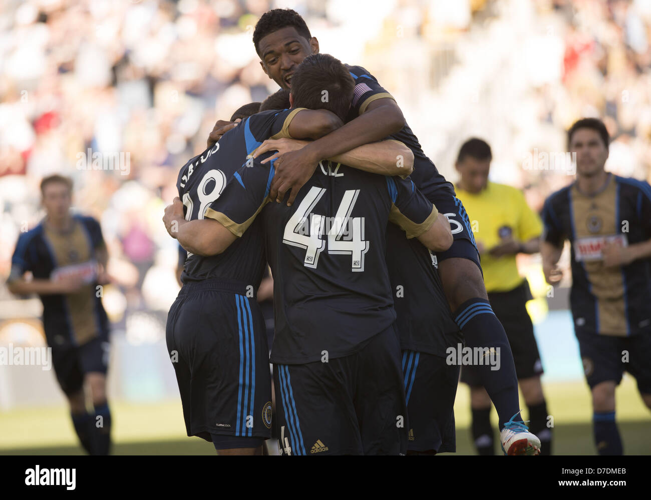 Chester, Pennsylvania, USA. 4th May, 2013. Philadelphia Union's DANNY ...