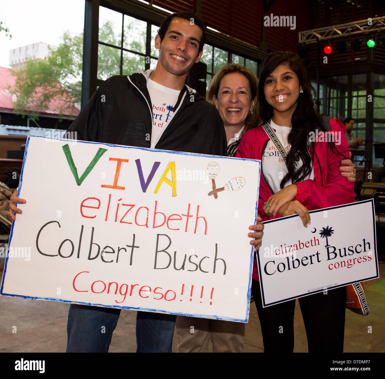 Charleston, South Carolina, USA. 4th May, 2013. ELIZABETH COLBERT BUSCH ...