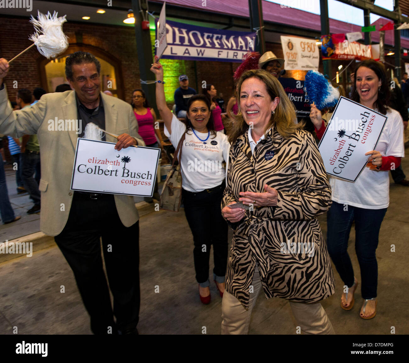Charleston, South Carolina, USA. 4th May, 2013. ELIZABETH COLBERT BUSCH ...