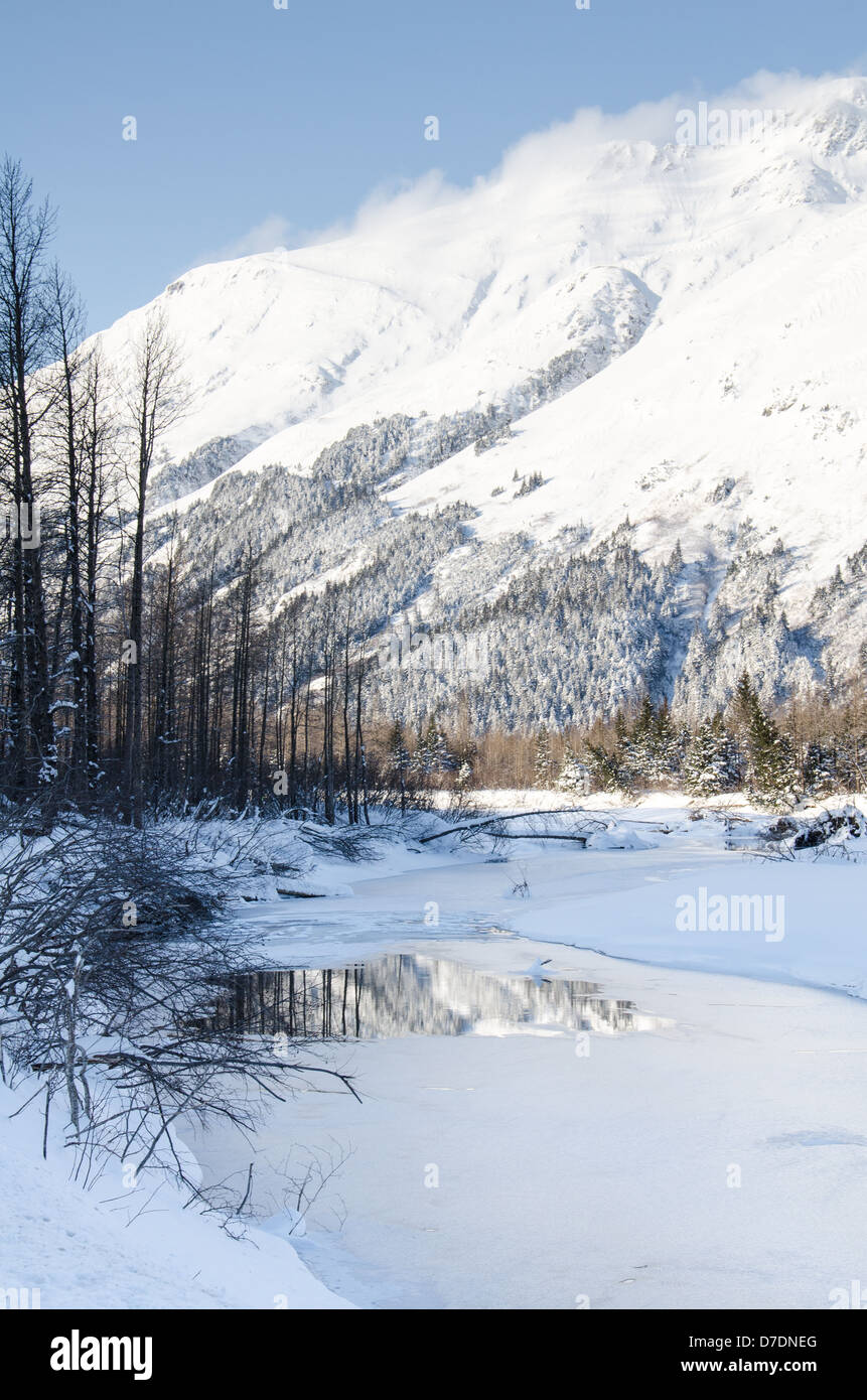Snow peak lake in hi-res stock photography and images - Alamy