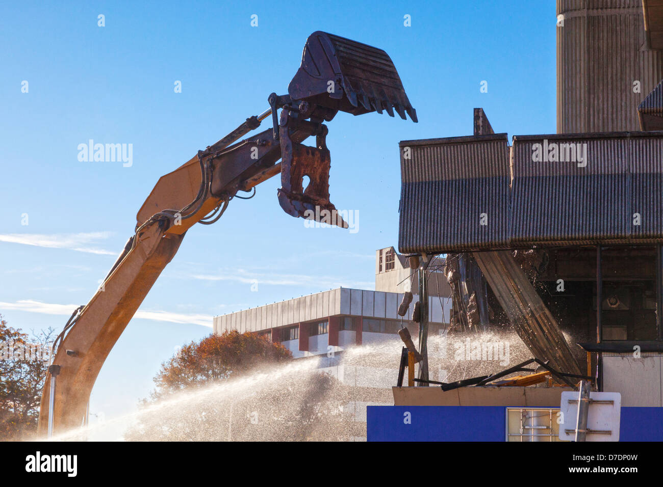 Dust control water spray hi-res stock photography and images - Alamy