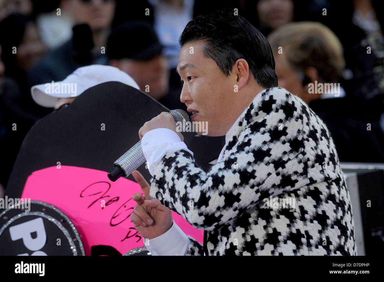 Korean Pop singer Psy Performs On NBC's 'Today Show' at Rockefeller ...