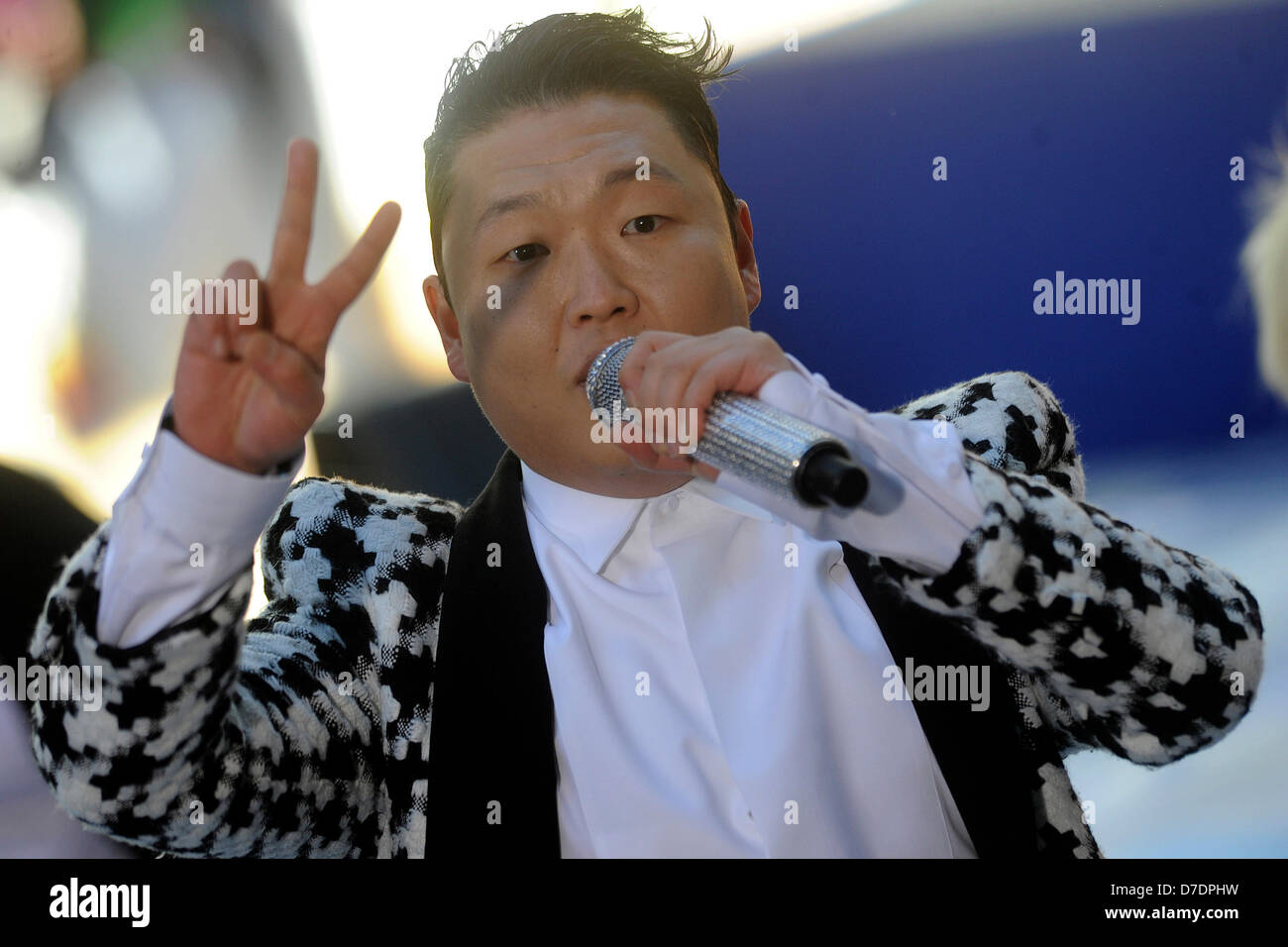 Korean Pop singer Psy Performs On NBC's 'Today Show' at Rockefeller ...