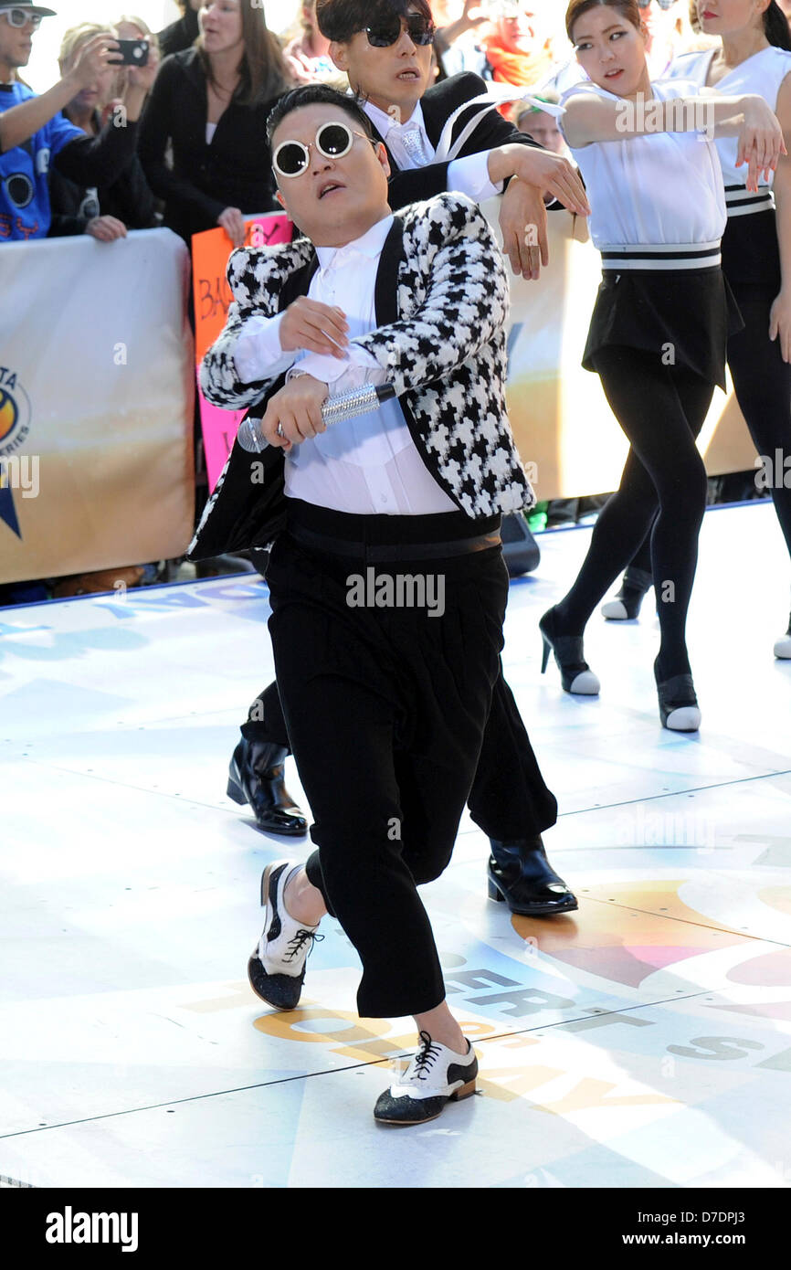 Korean Pop singer Psy Performs On NBC's 'Today Show' at Rockefeller ...
