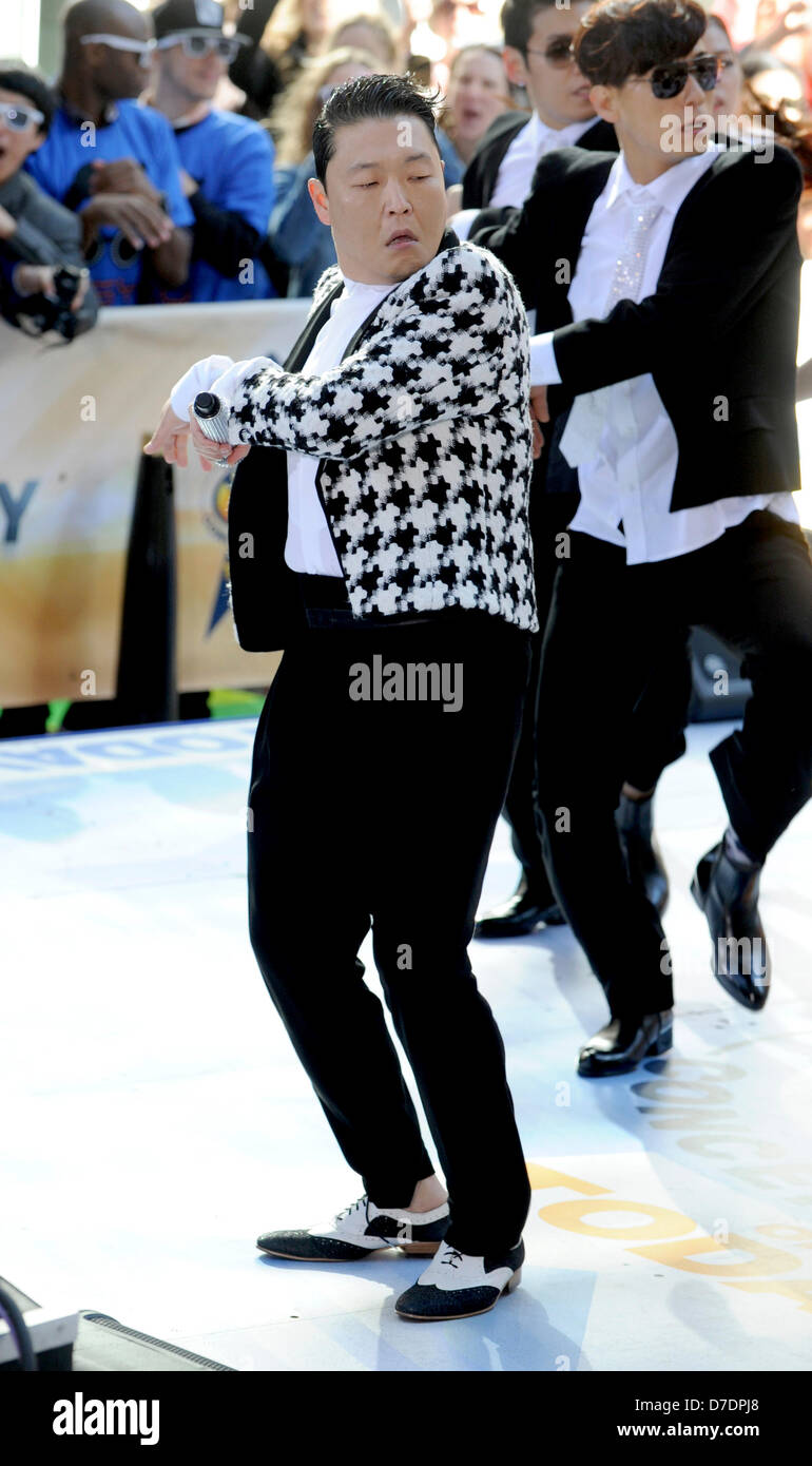 Korean Pop singer Psy Performs On NBC's 'Today Show' at Rockefeller ...