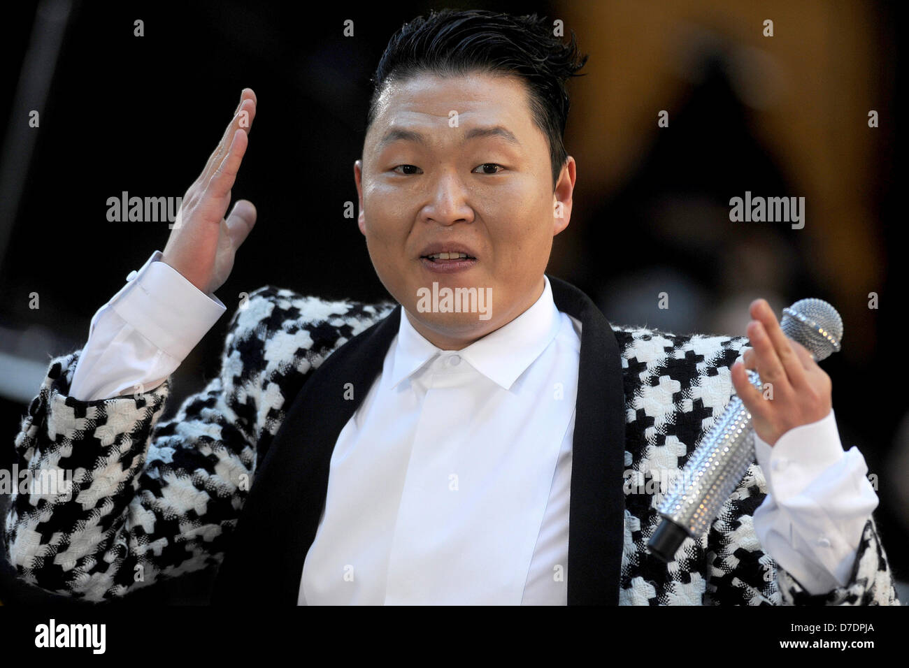 Korean Pop singer Psy Performs On NBC's 'Today Show' at Rockefeller ...