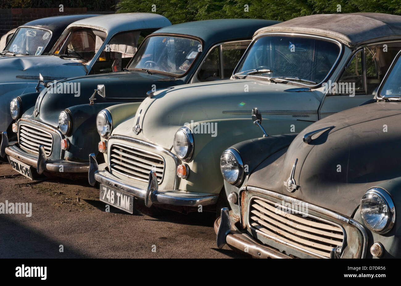 Old Morris Minor Cars for Restoration Stock Photo - Alamy