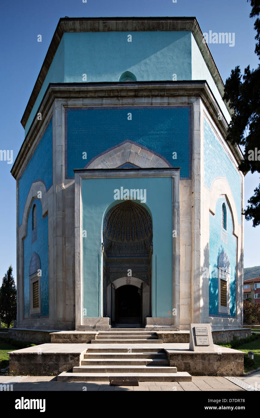 Green tomb bursa turkey yesil turbeh hi-res stock photography and ...