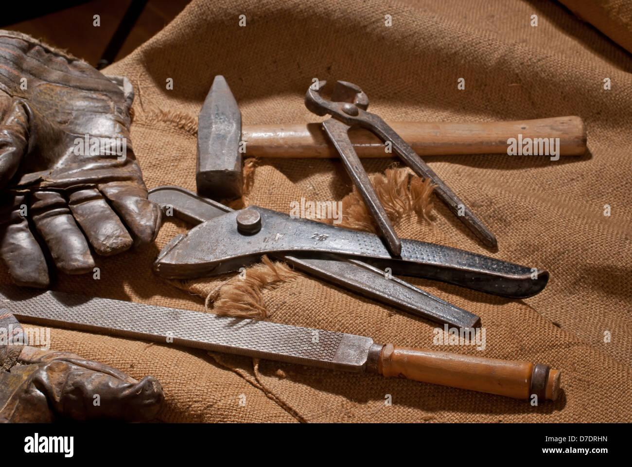 old used tools Stock Photo - Alamy