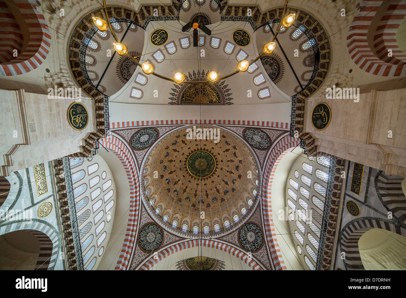Dome of The Suleymaniye Mosque, Istanbul, Turkey Stock Photo - Alamy