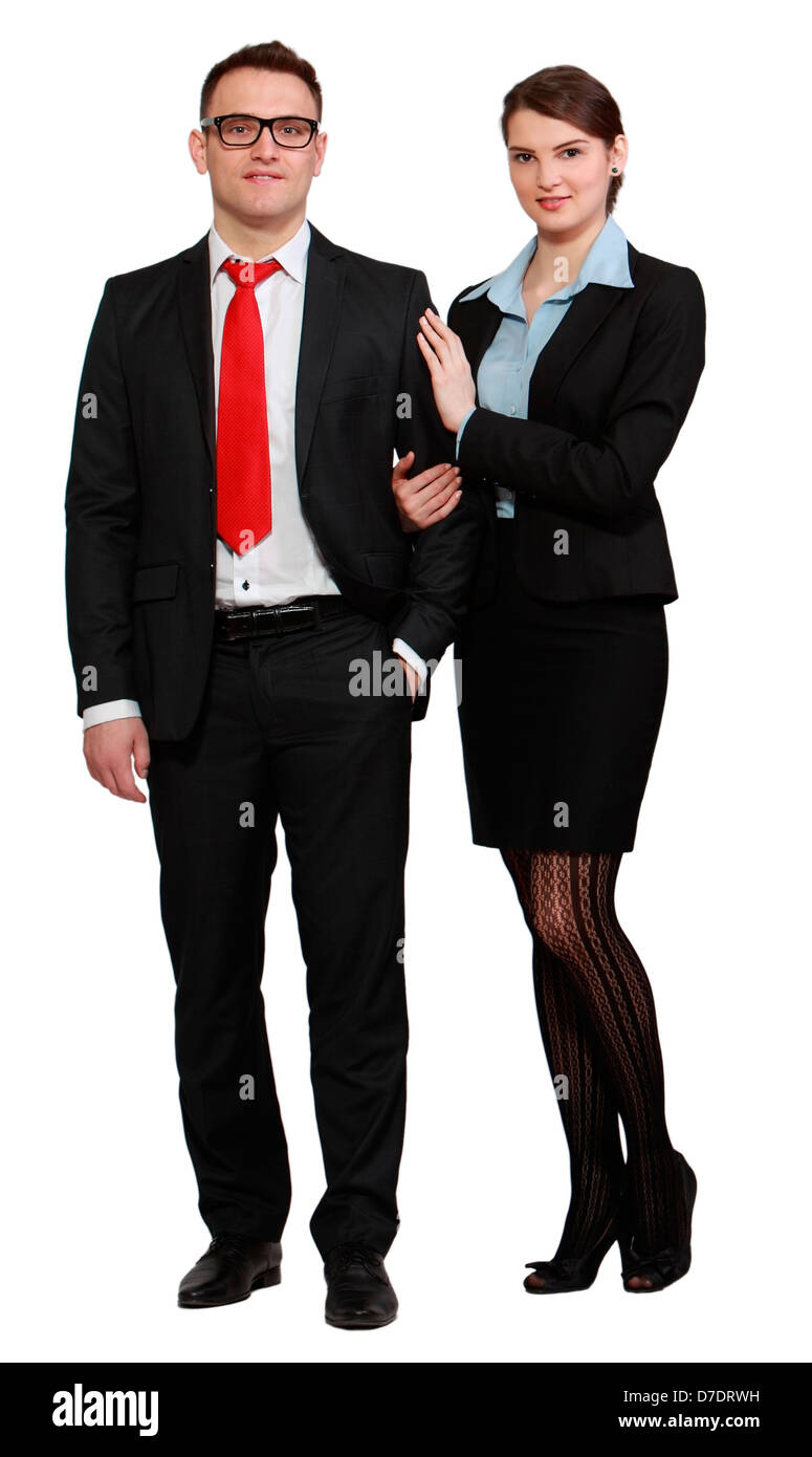 Business man and wife Cut Out Stock Images & Pictures - Alamy