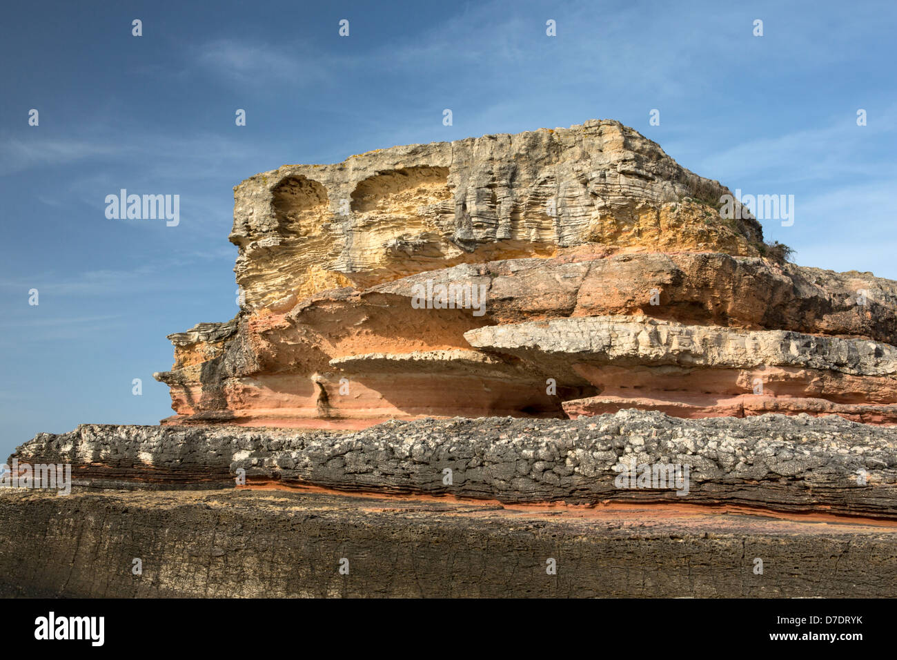 Pink rocks in Kefken, Kocaeli, Turkey Stock Photo - Alamy