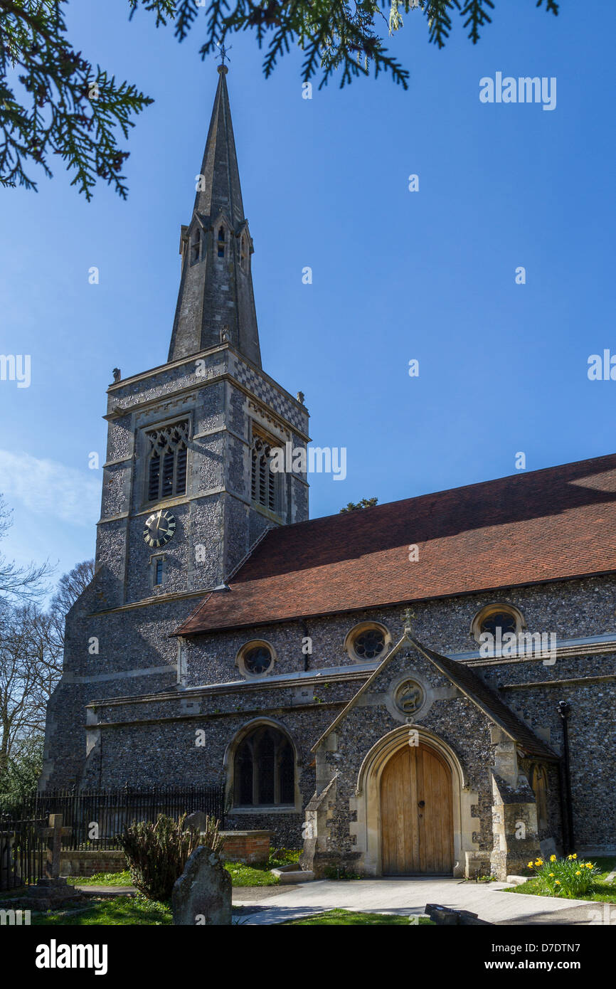 England Buckinghamshire Princes Risborough St.Mary's church Stock Photo ...