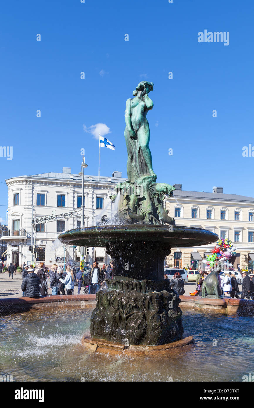 Havis Amanda statue Stock Photo - Alamy