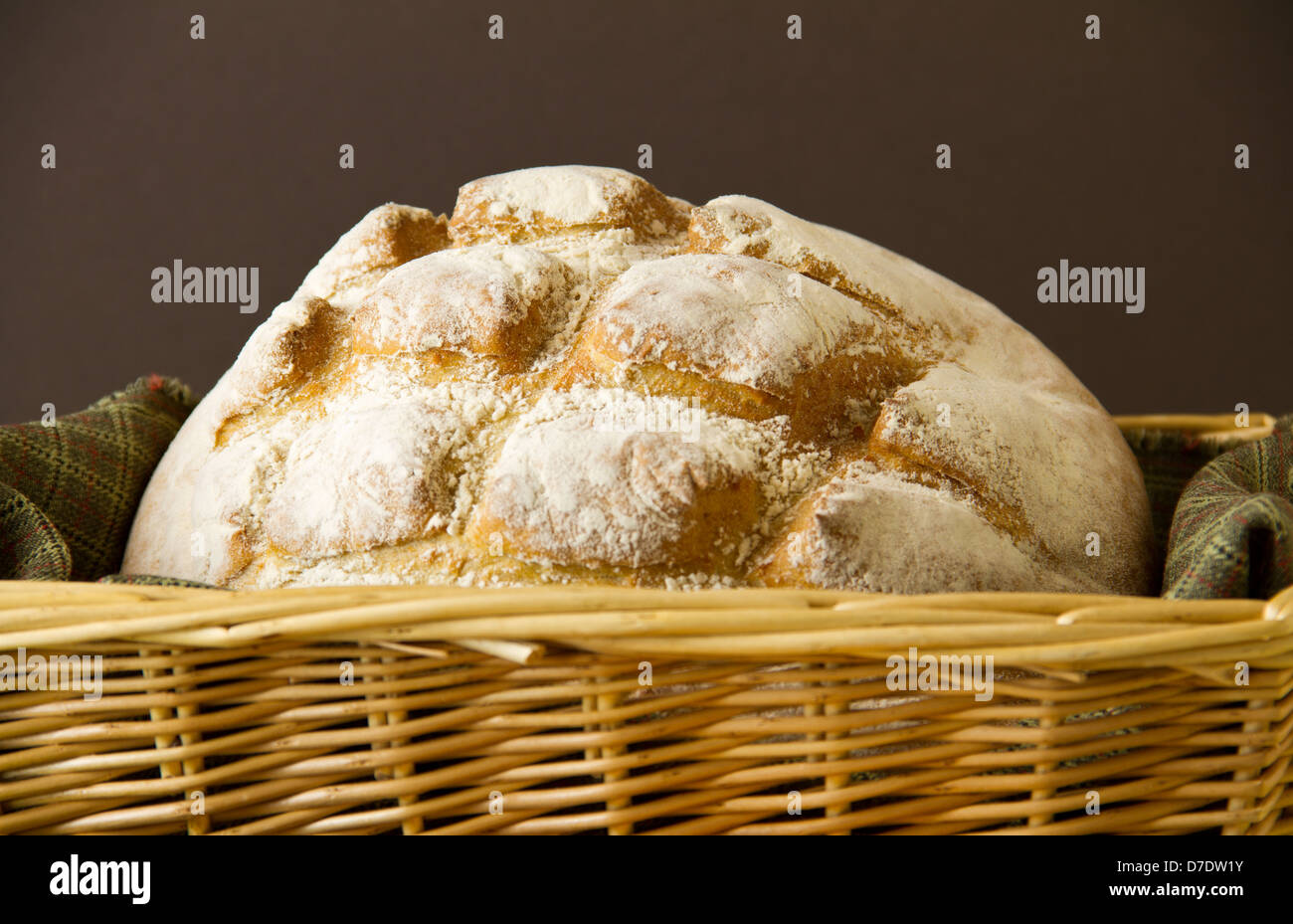 Artisan Boule Bread Stock Photo - Alamy