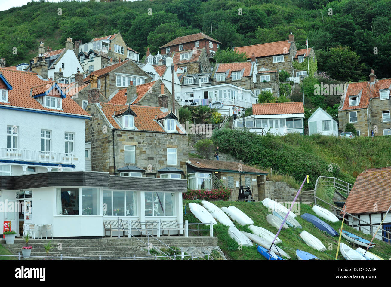 Runwick bay seaside village people on hi-res stock photography and ...
