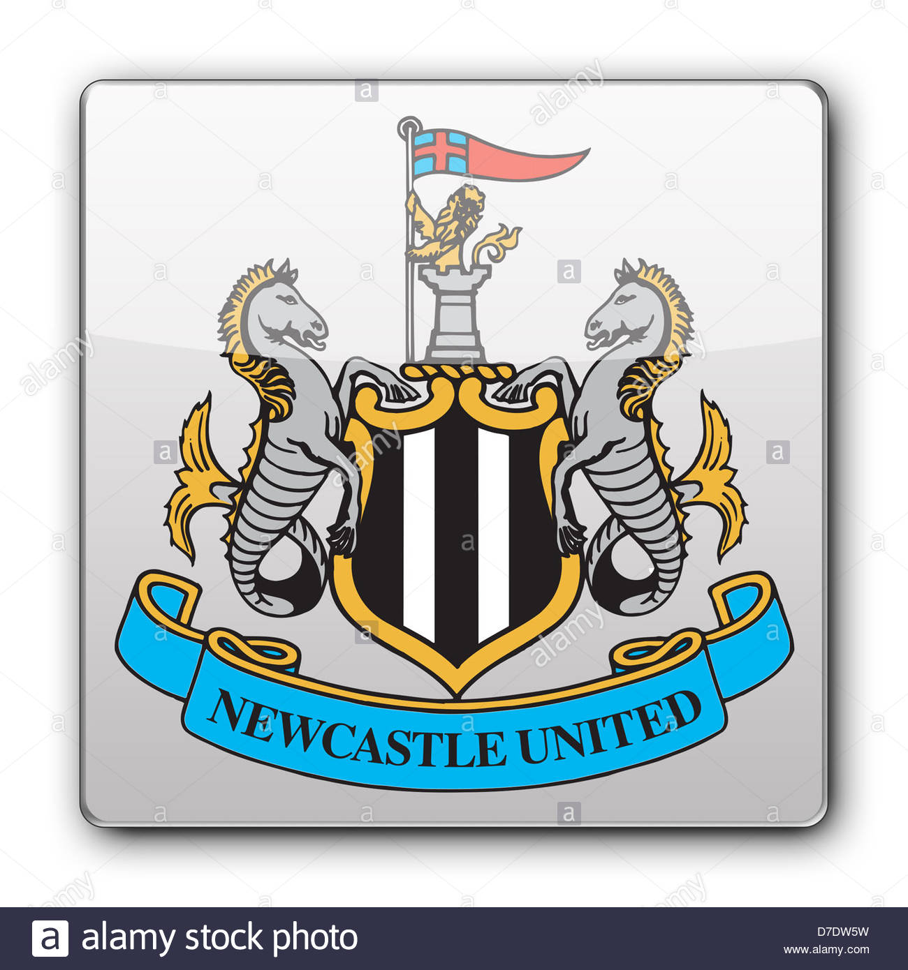 Newcastle United Football Club Logo Stock Photos & Newcastle United ...