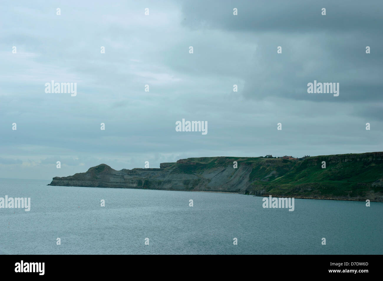 Runwick bay seaside village,north east coast,sea,cliffs.landscape ...