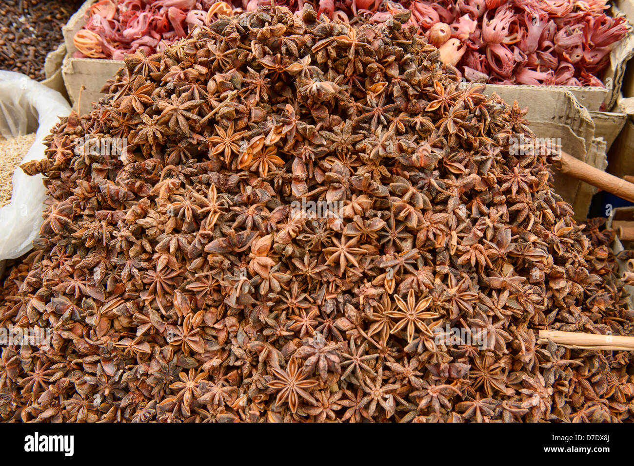 anise spice for sale in the market of Fort Cochin (Kochi), Kerala ...