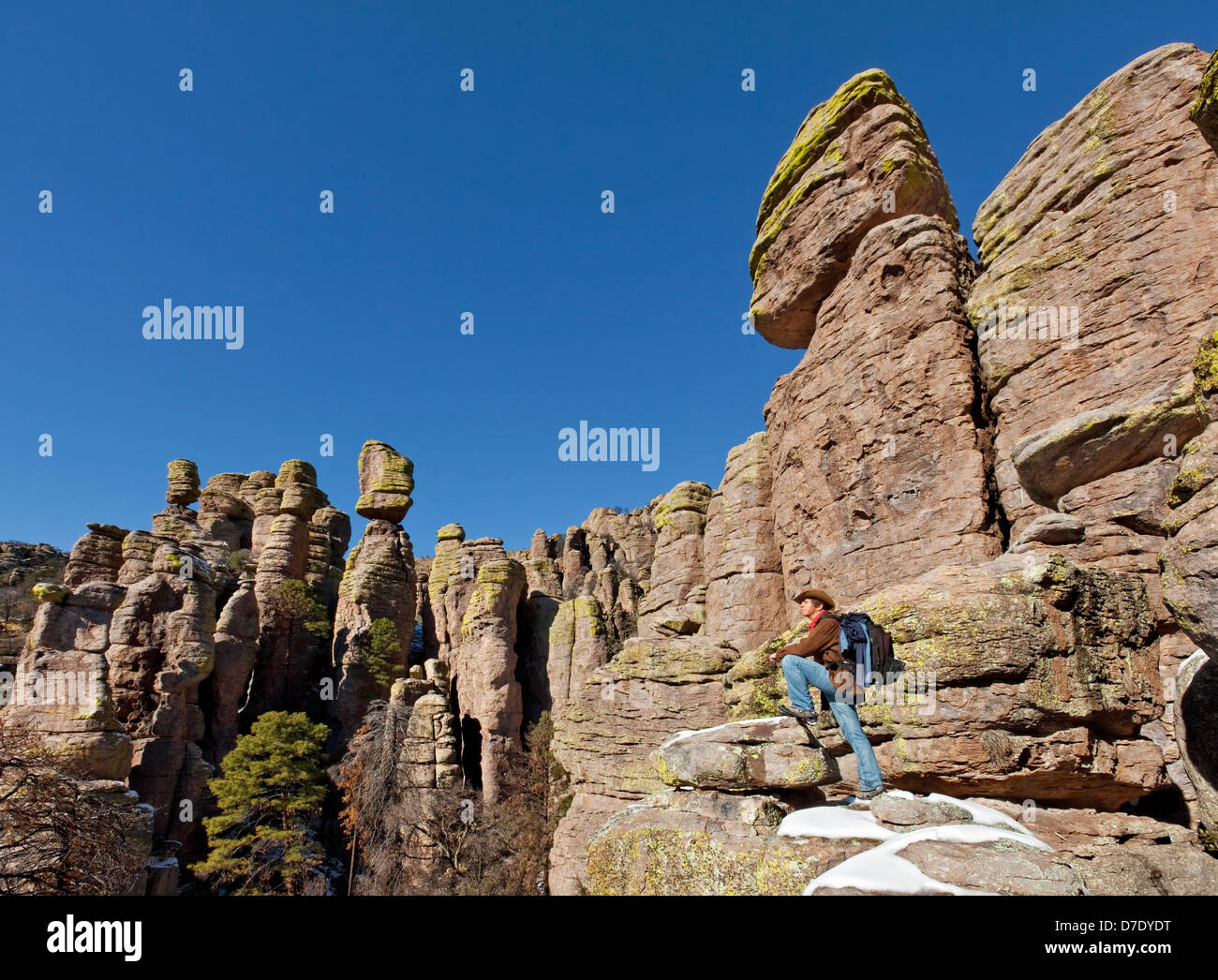 Land of the Standing-Up Rocks, Volcanic Rhyolite Deposition, Chiricahua ...
