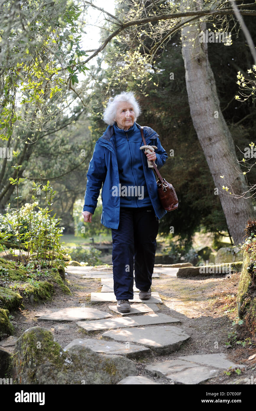 Ramblers walking stick hi-res stock photography and images - Alamy