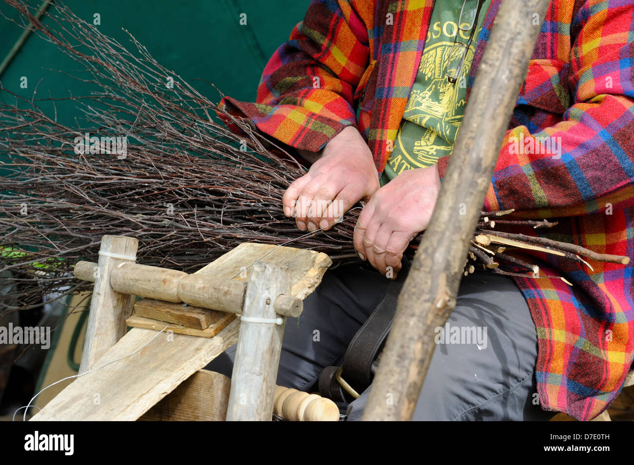 Besom maker hi-res stock photography and images - Alamy