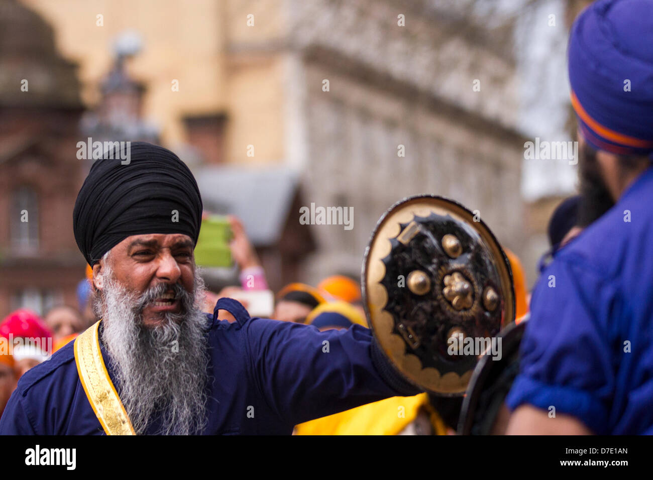 Sikh soldier demonstration hi-res stock photography and images - Alamy