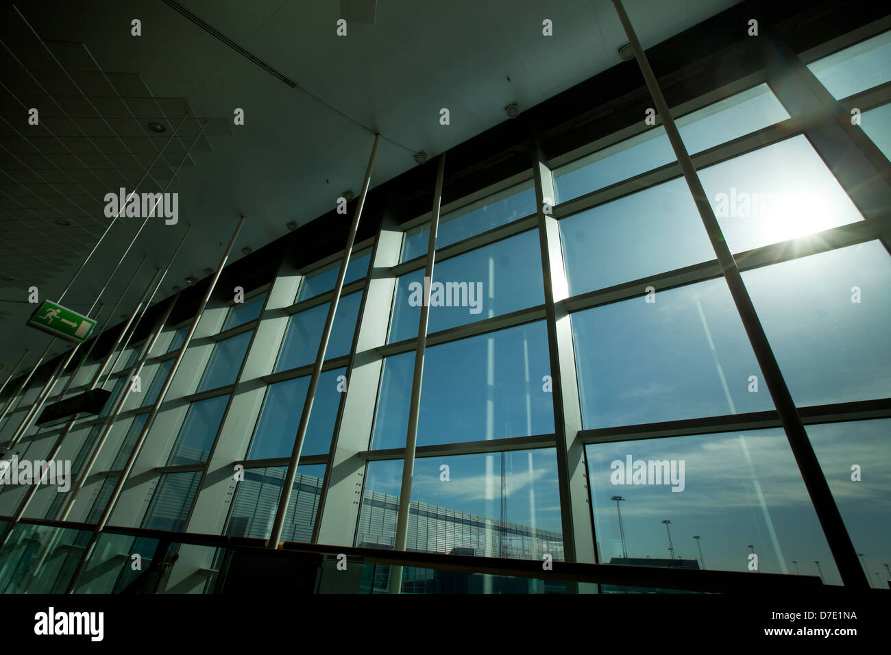 abstract interior of office building Stock Photo - Alamy