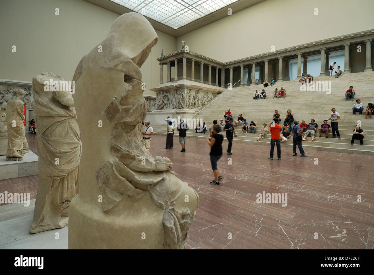 Pergamon Altar Pergamon Museum Berlin Germany Stock Photo - Alamy
