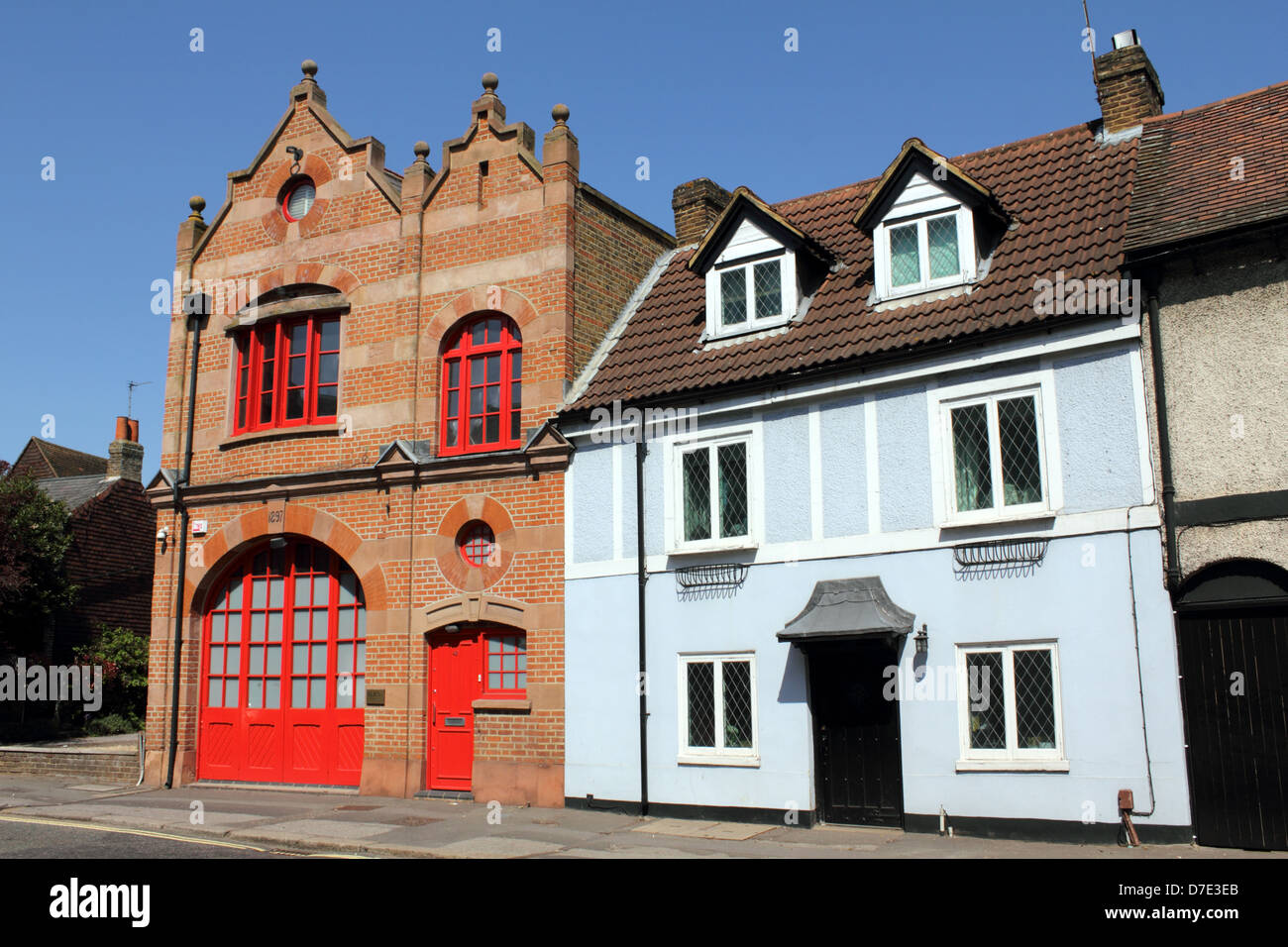 The old fire station hi-res stock photography and images - Alamy
