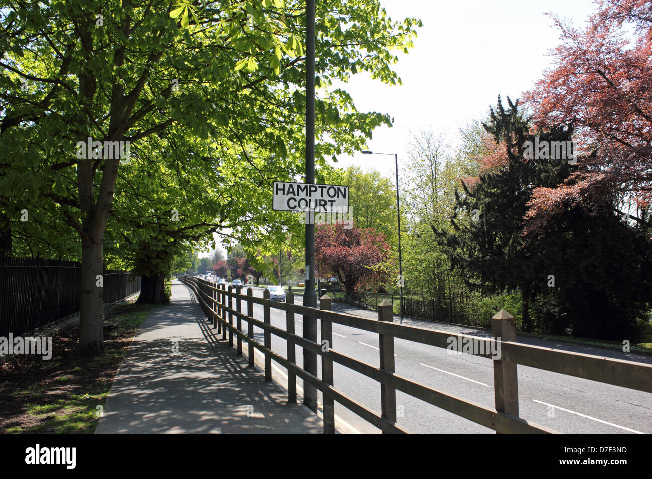 Hampton, Middlesex, England, UK Stock Photo - Alamy