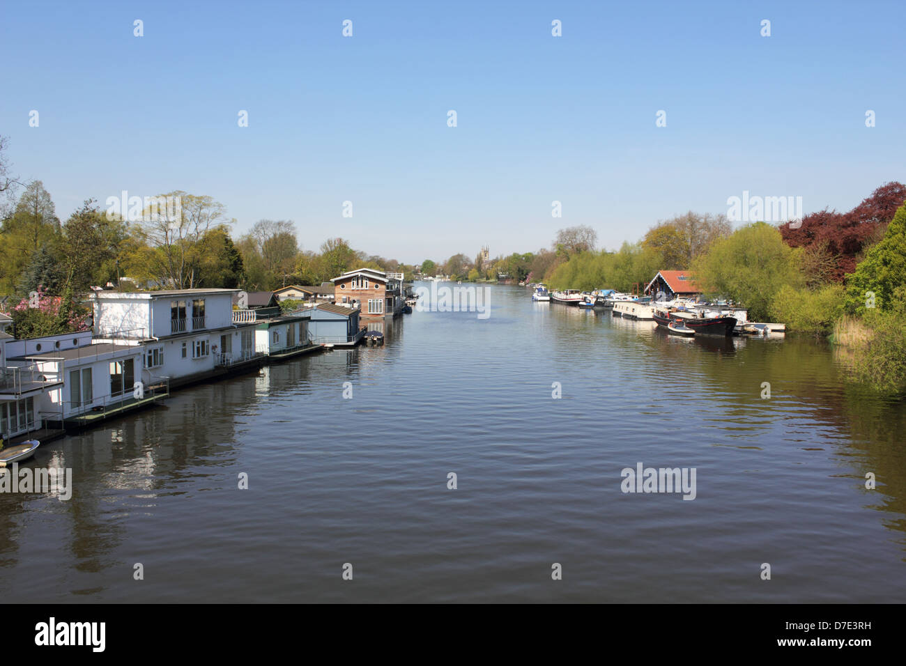 Taggs Island, Hampton, Middlesex, England, UK Stock Photo - Alamy