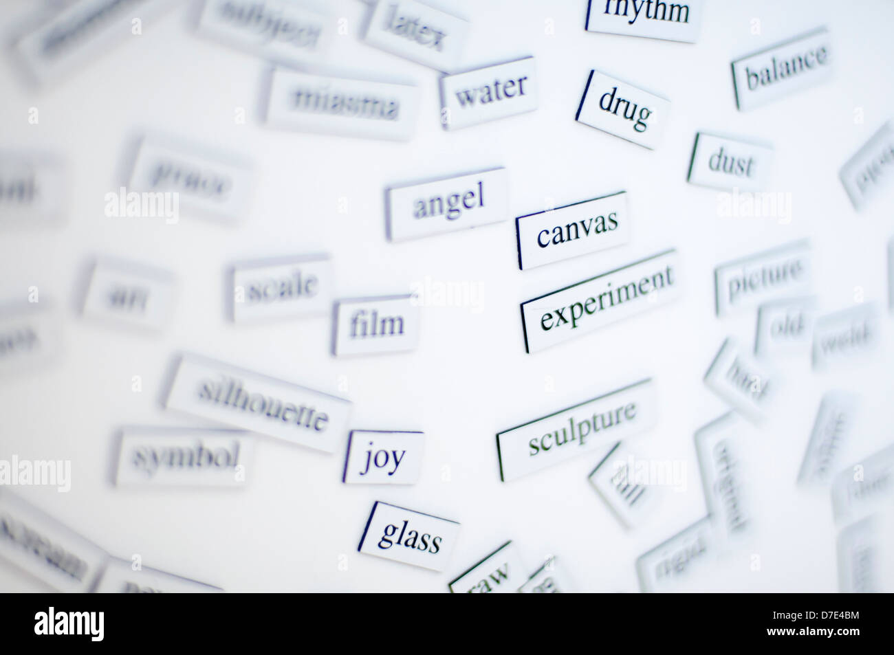 Bunch of random English words. Studying English and training brain ...