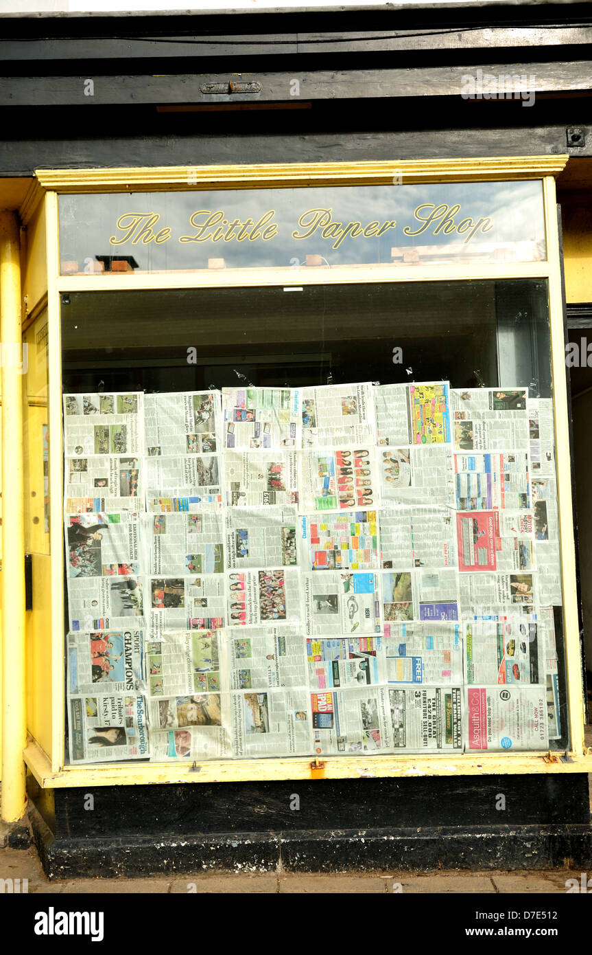 The Paper Shop,Filey,North Yorkshire Stock Photo - Alamy