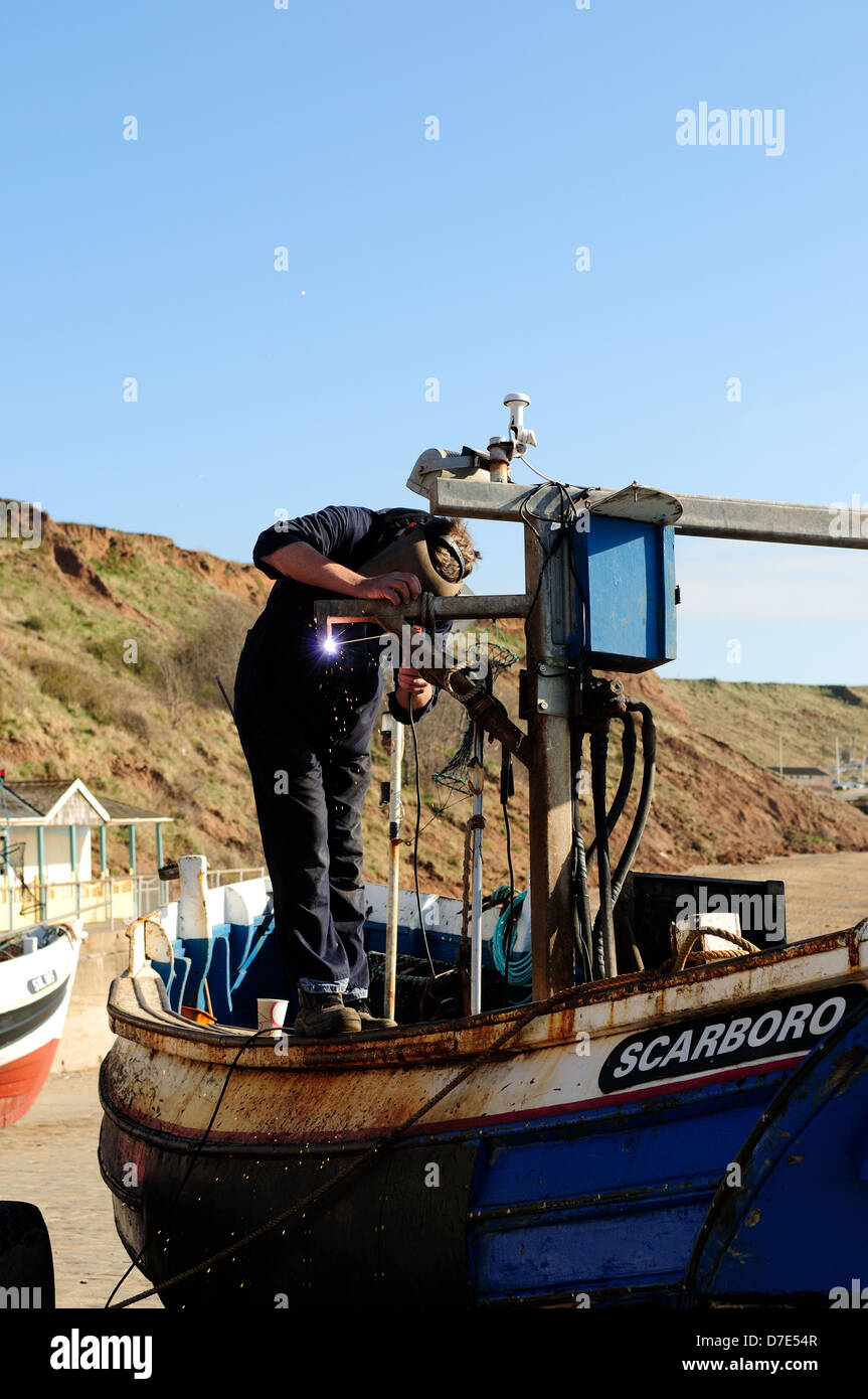 Filey fisherman hi-res stock photography and images - Alamy