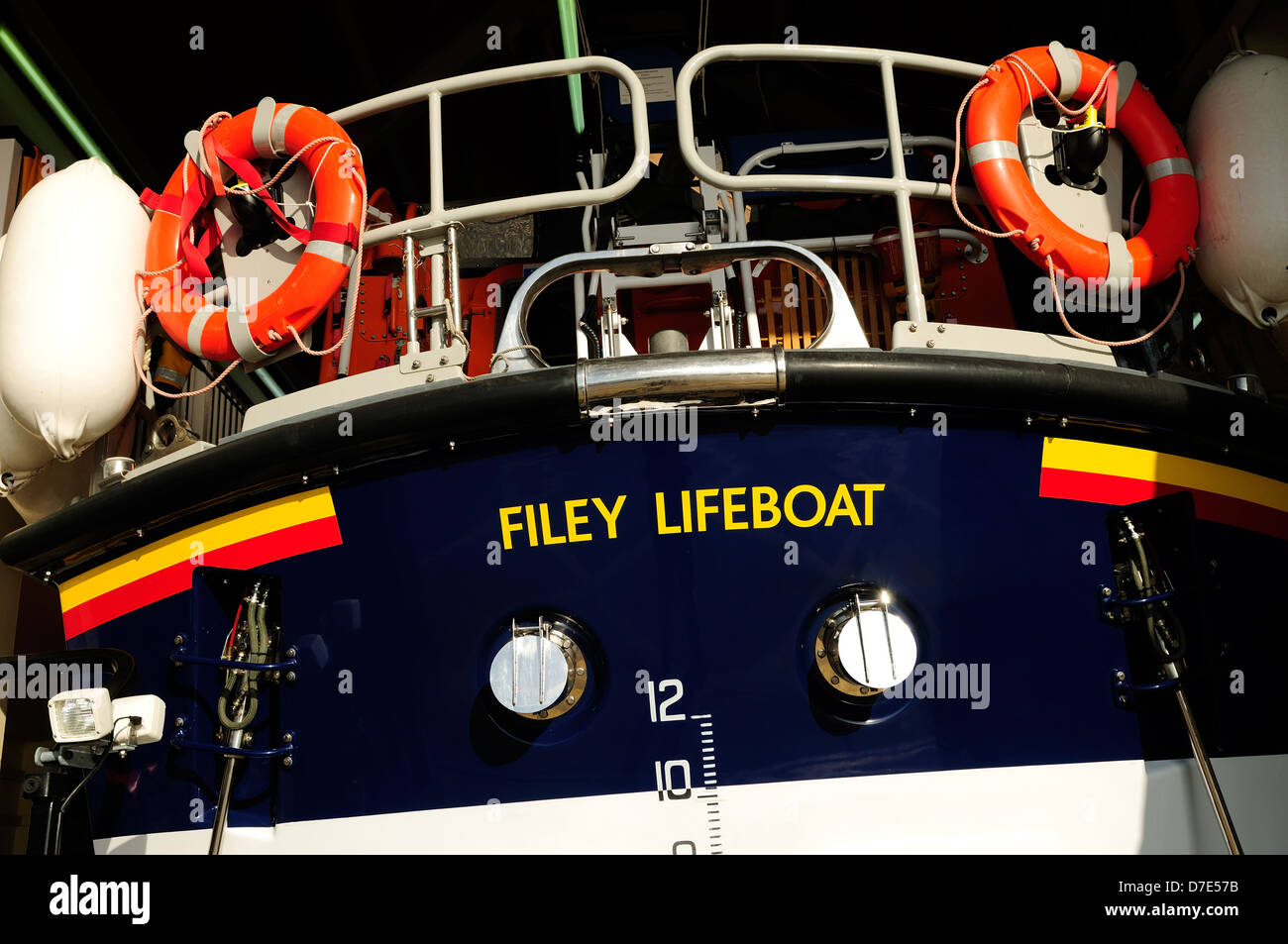 Lifeboat station filey hi-res stock photography and images - Alamy