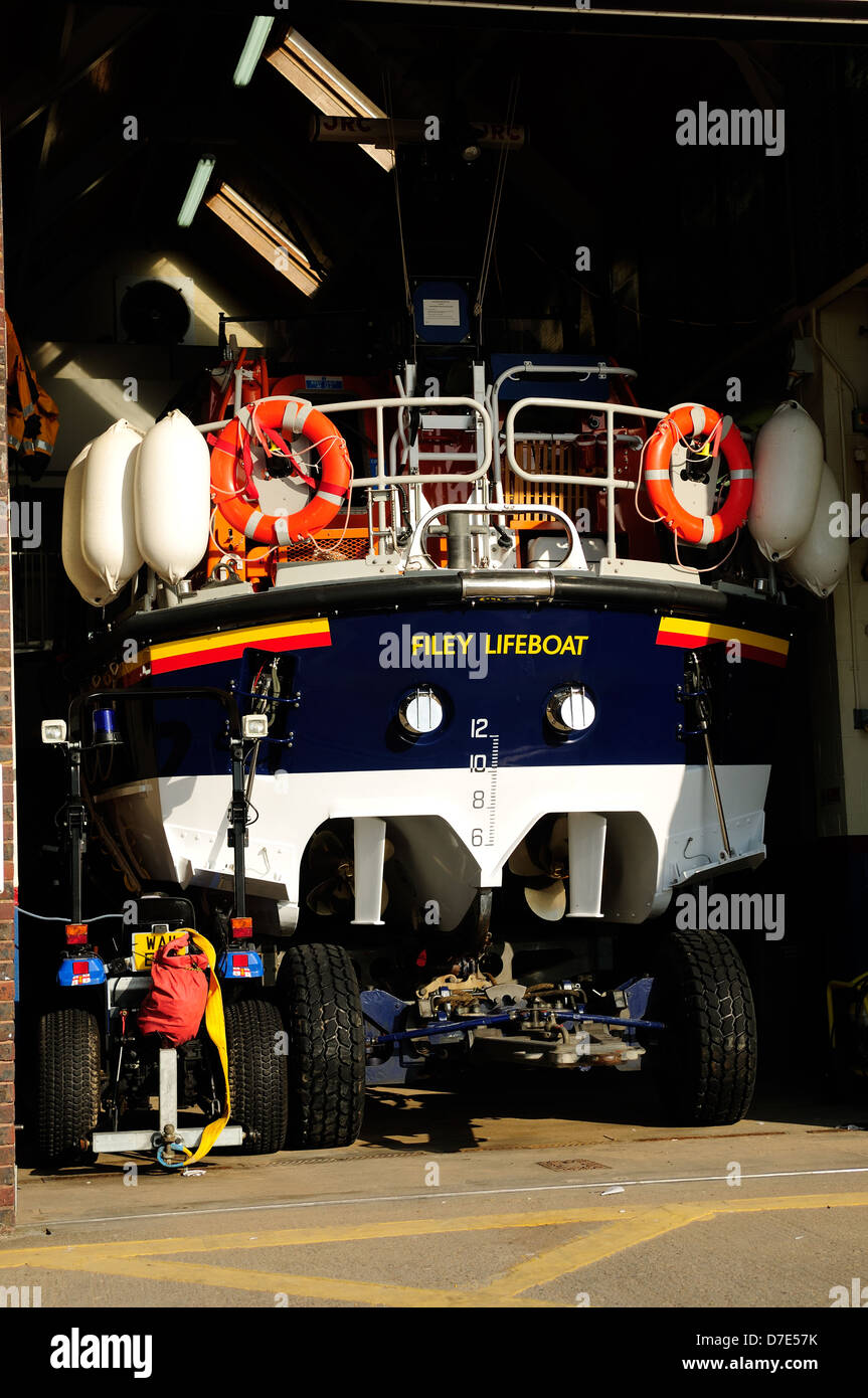 Filey RNLI Life Boat Station,Yorkshire England Stock Photo - Alamy