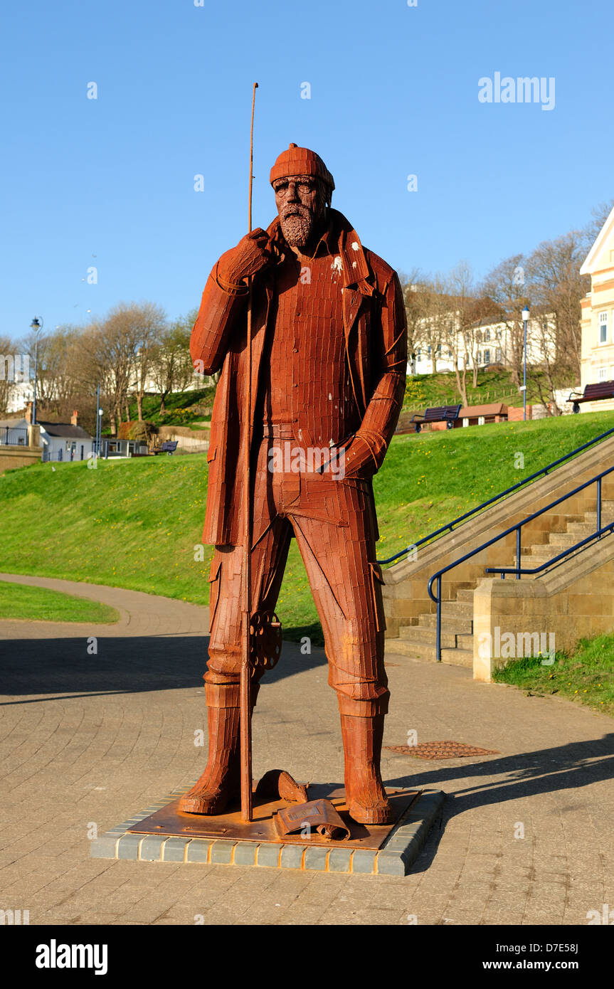Filey Fisherman,'High Tide In Short Wellies' By Ray Lonsdale Stock ...