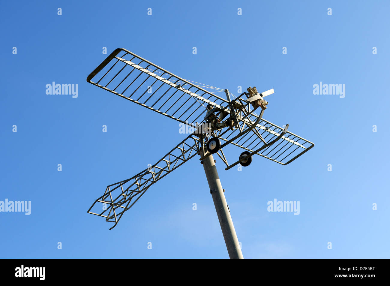 Weather Vain,Airplane Stock Photo - Alamy