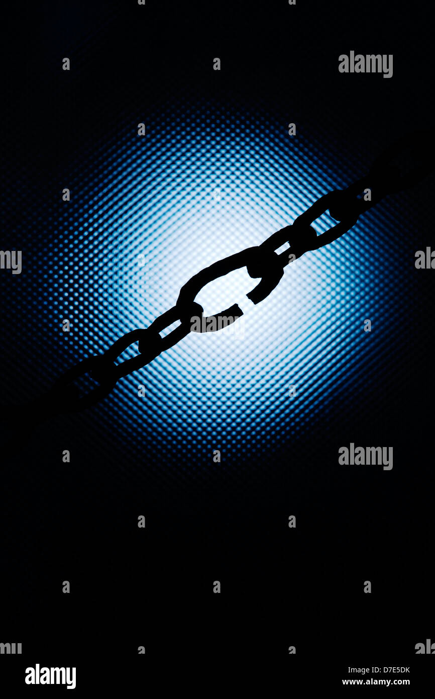 Broken chain light hi-res stock photography and images - Alamy