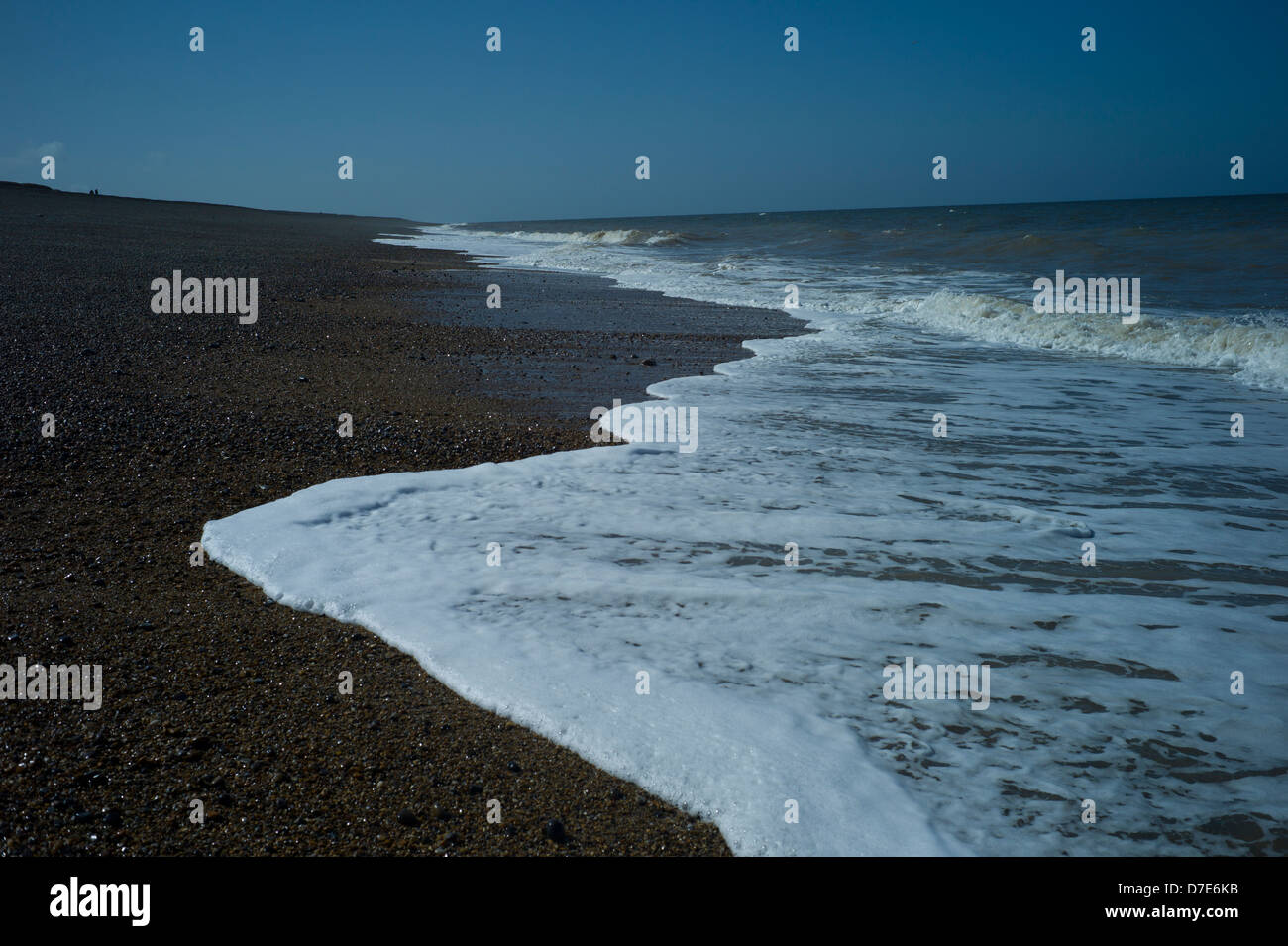 Salthouse Shingle Ridge,North Norfolk,England,April 2013. Shingle Ridge ...