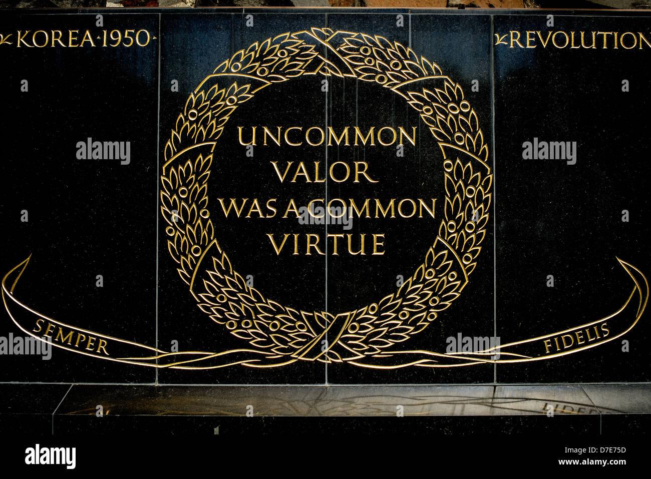 Memorial de valor hi-res stock photography and images - Alamy