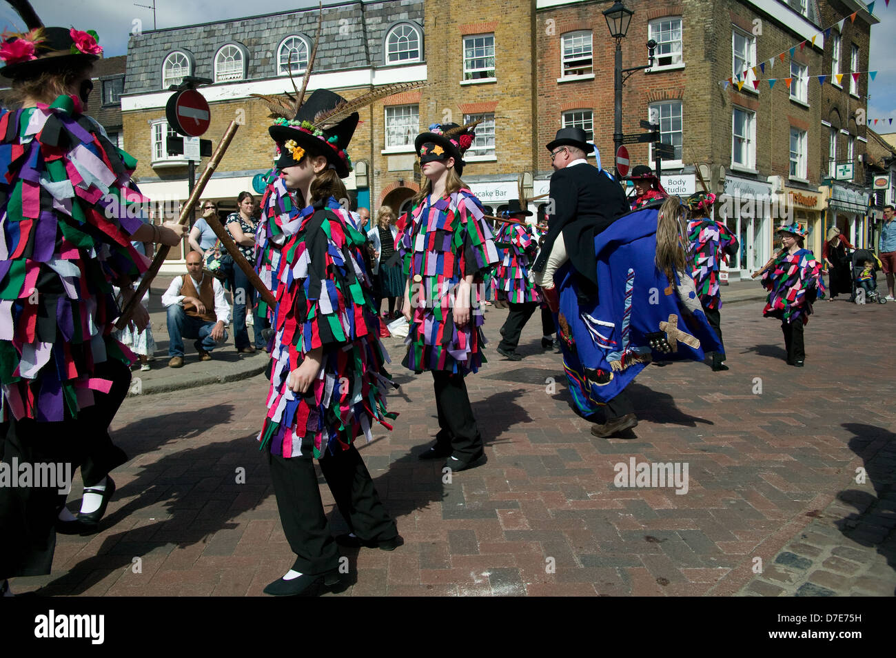 Morris dancers Rochester Sweeps Festival 2013 Stock Photo - Alamy
